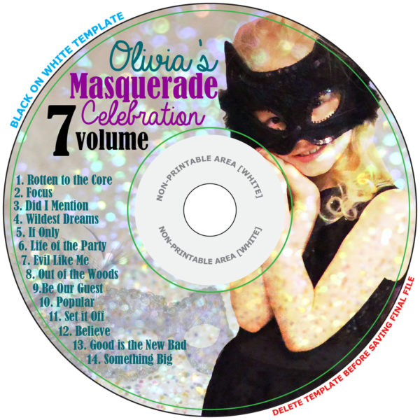Party Favor for Kids Birthday - DIY Custom CDs - Busy Loving Life