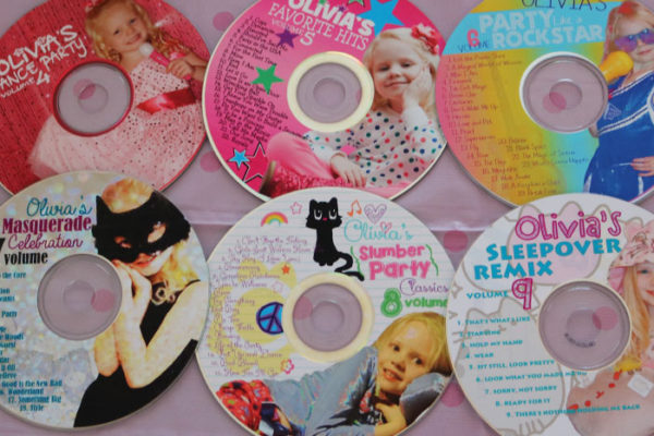 Party Favor for Kids Birthday - DIY Custom CDs - Busy Loving Life