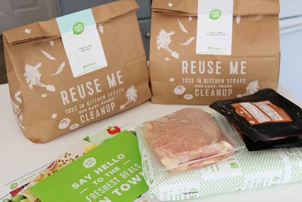 Meal Subscription Box Review of HelloFresh Plus $40 Off Coupon