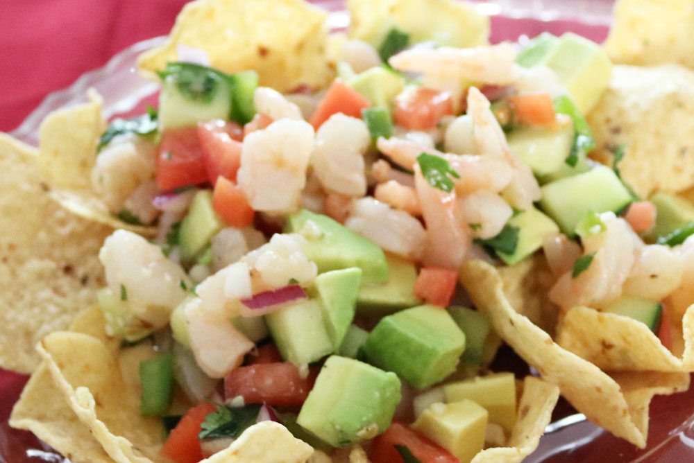 Shrimp Ceviche Recipe - Perfect Appetizer for Cinco De Mayo