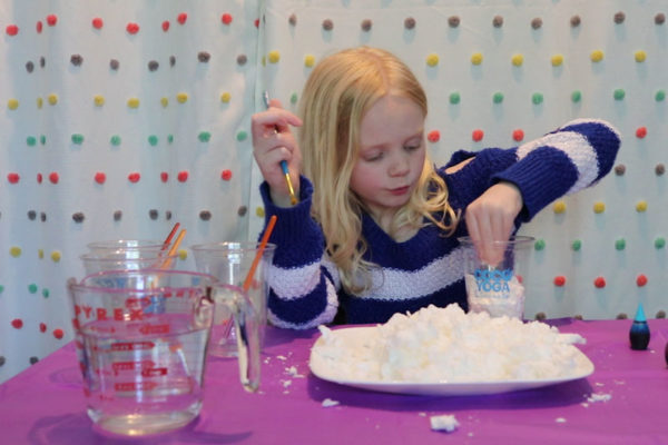 Ivory Soap Experiment with Fluffy Homemade Bath Paint DIY