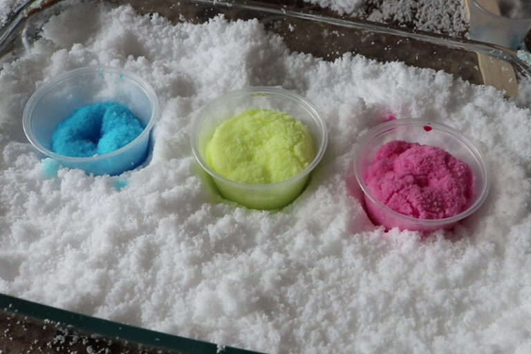 Steve Spangler Science Club Instant Snow Experiment - Busy Loving Life